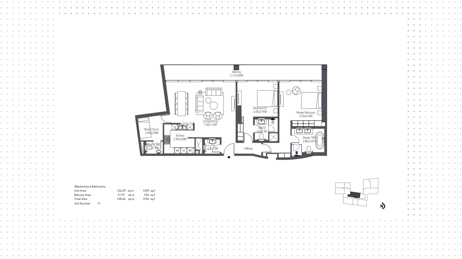 Reem Nine - apartments from SAAS Properties on an island in Abu Dhabi